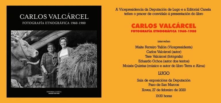 Libro do gran fotógrafo lucense Carlos Valcárcel - Viva Lugo