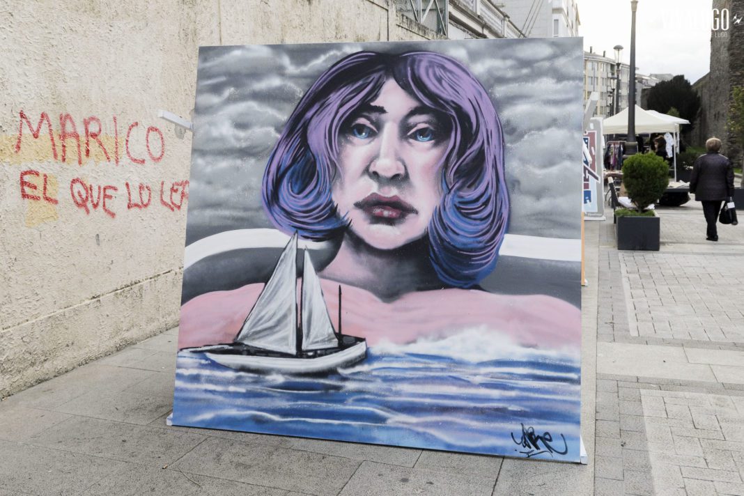 Ana Santiso gaña o I Combate Mural de Lugo - Viva Lugo