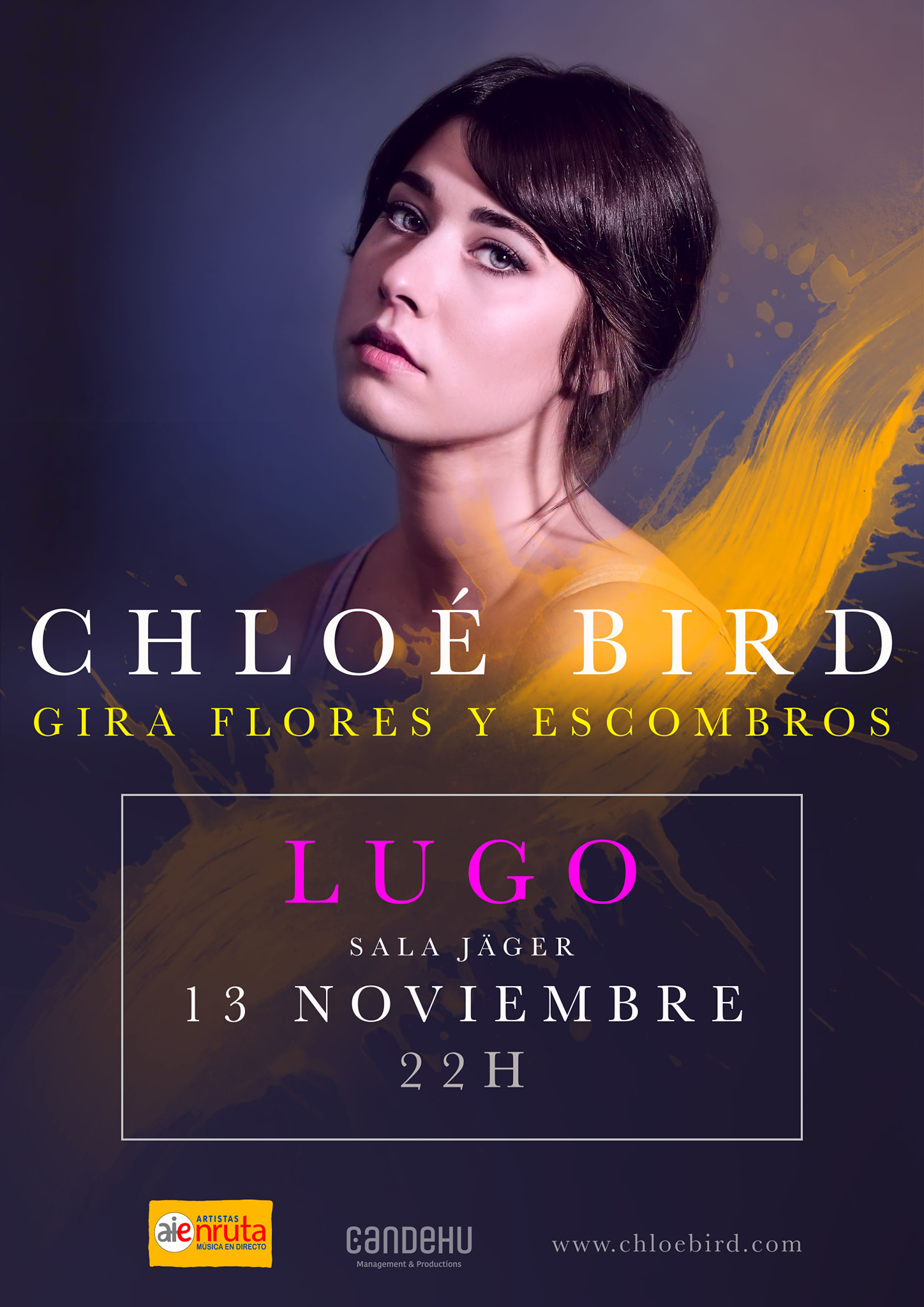 Chloé Bird en concierto - Sala Jager - Viva Lugo